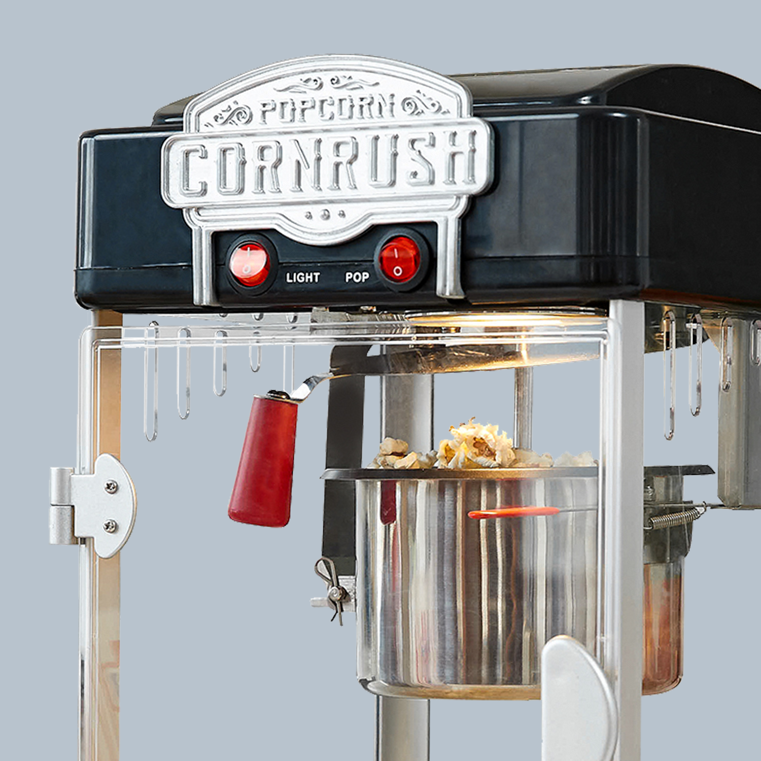 Tabletop vintage popcorn maker 4oz - black – cornrush